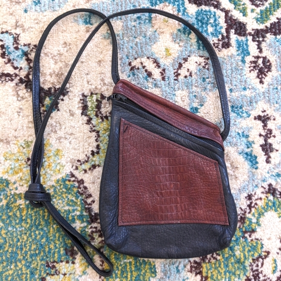 Thomas Leathers | Bags | Thomas Leathers Leather Asymmetrical Bag ...